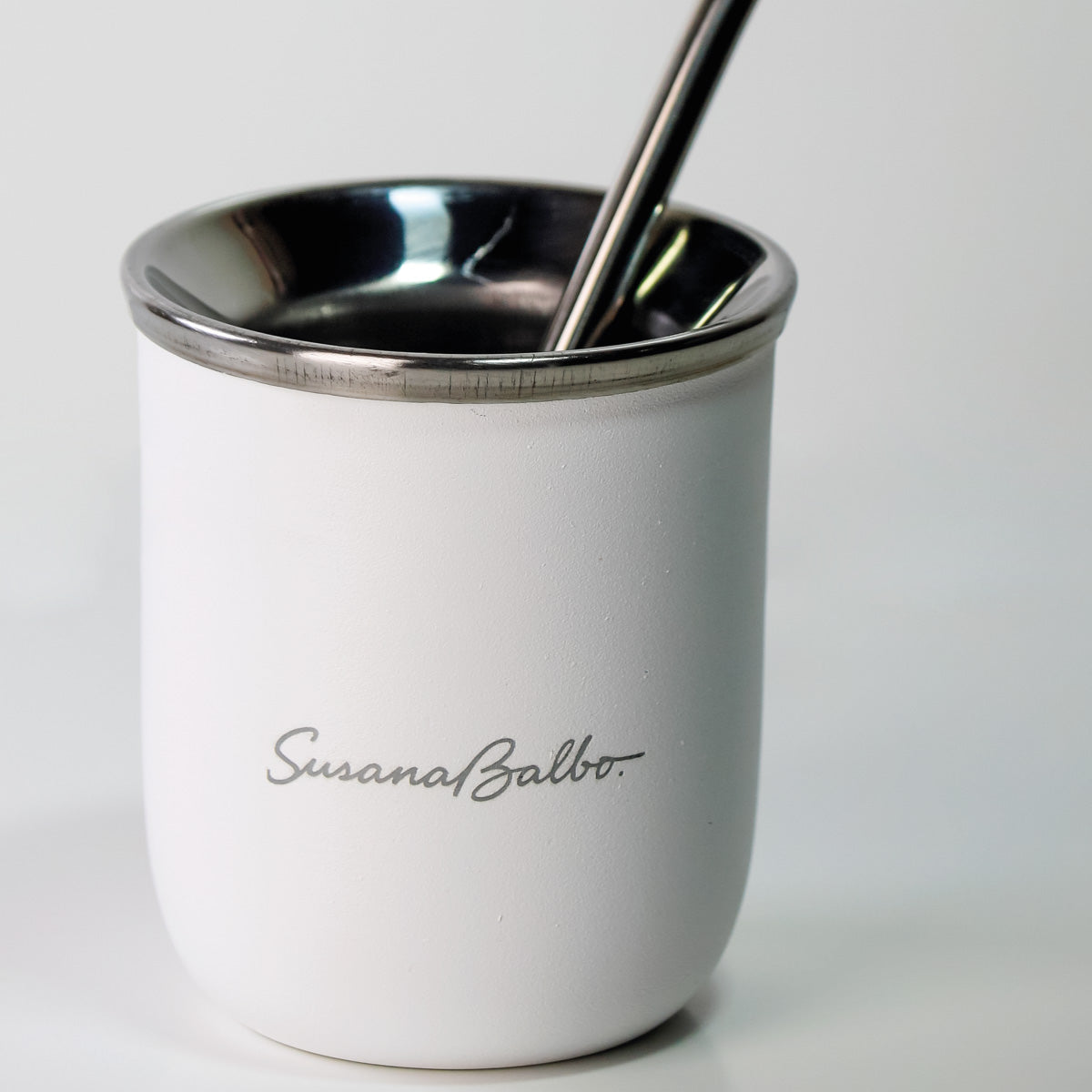 Mate Susana Balbo de Acero Inoxidable | Incluye Bombilla – Tienda ...